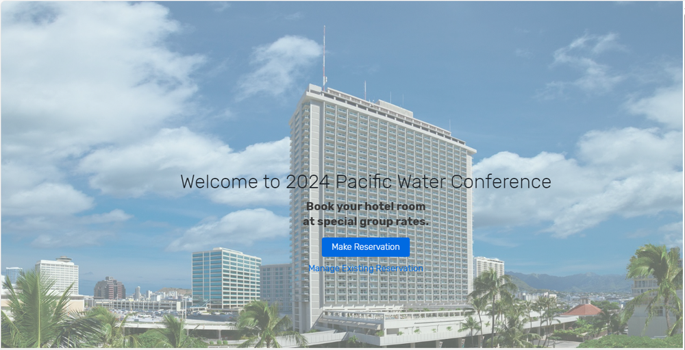 2024 Pacific Water Conference — AWWA Hawaii Section