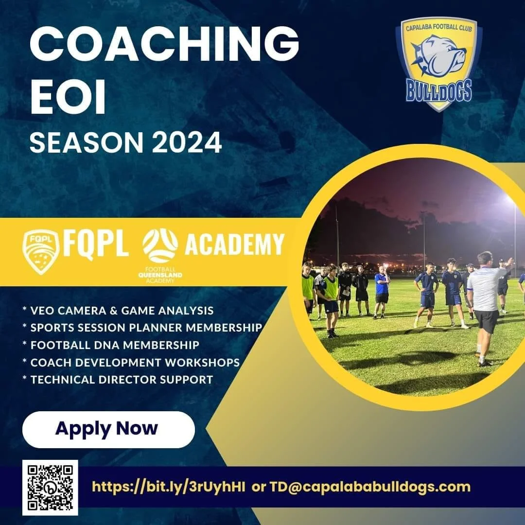 Coaching — Capalaba Bulldogs Football Club
