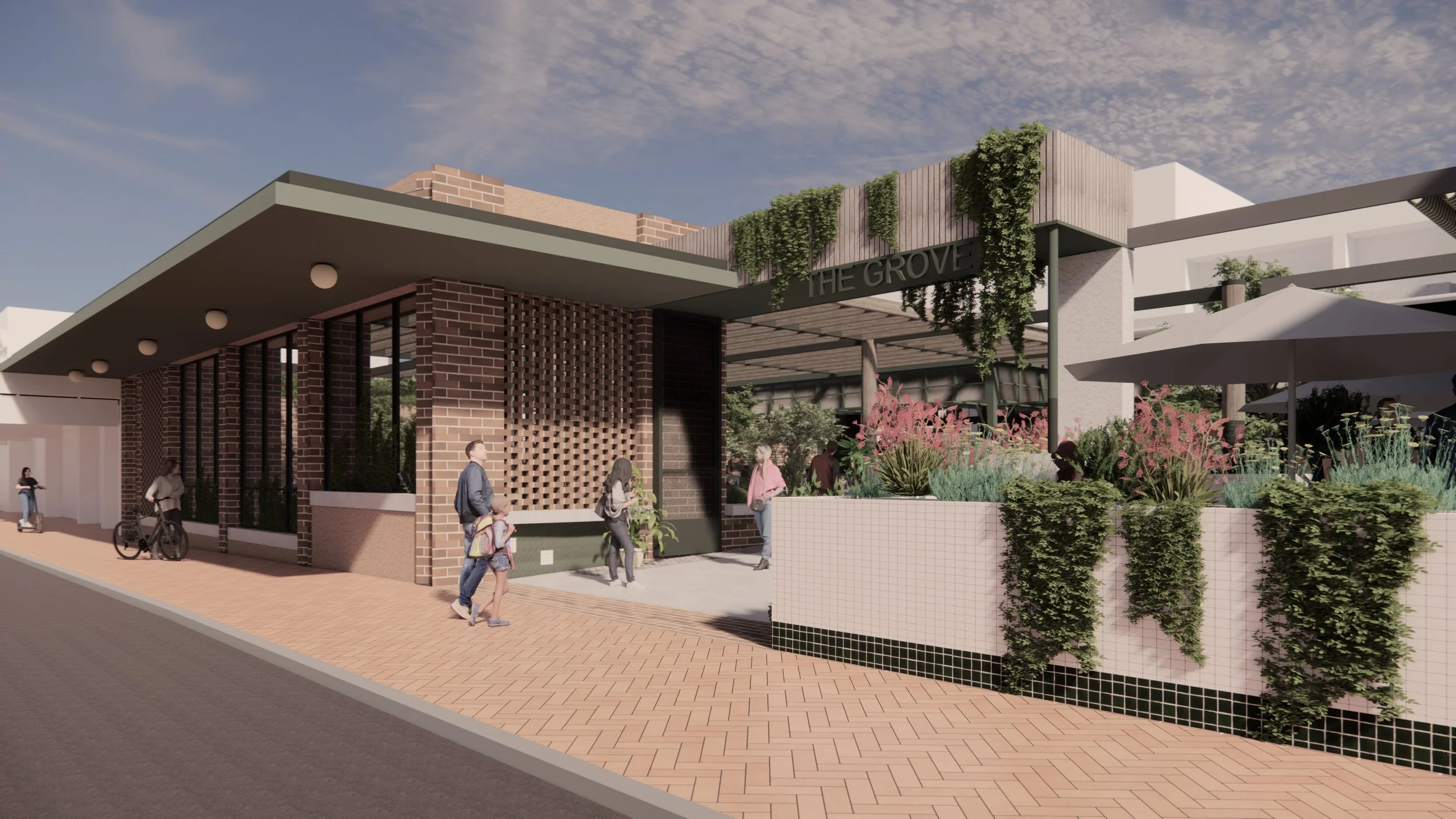 Subiaco Hotel Beer Garden Architecture Perth | Cast Studio