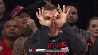 James Harden 3 Point Celebration Gif