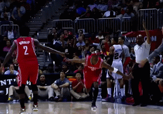 James Harden 3 Point Celebration Gif