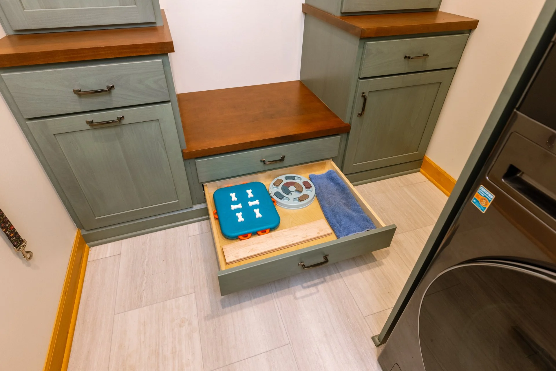 Doggie-Friendly Laundry/Mudroom — Shaeffer Design Build