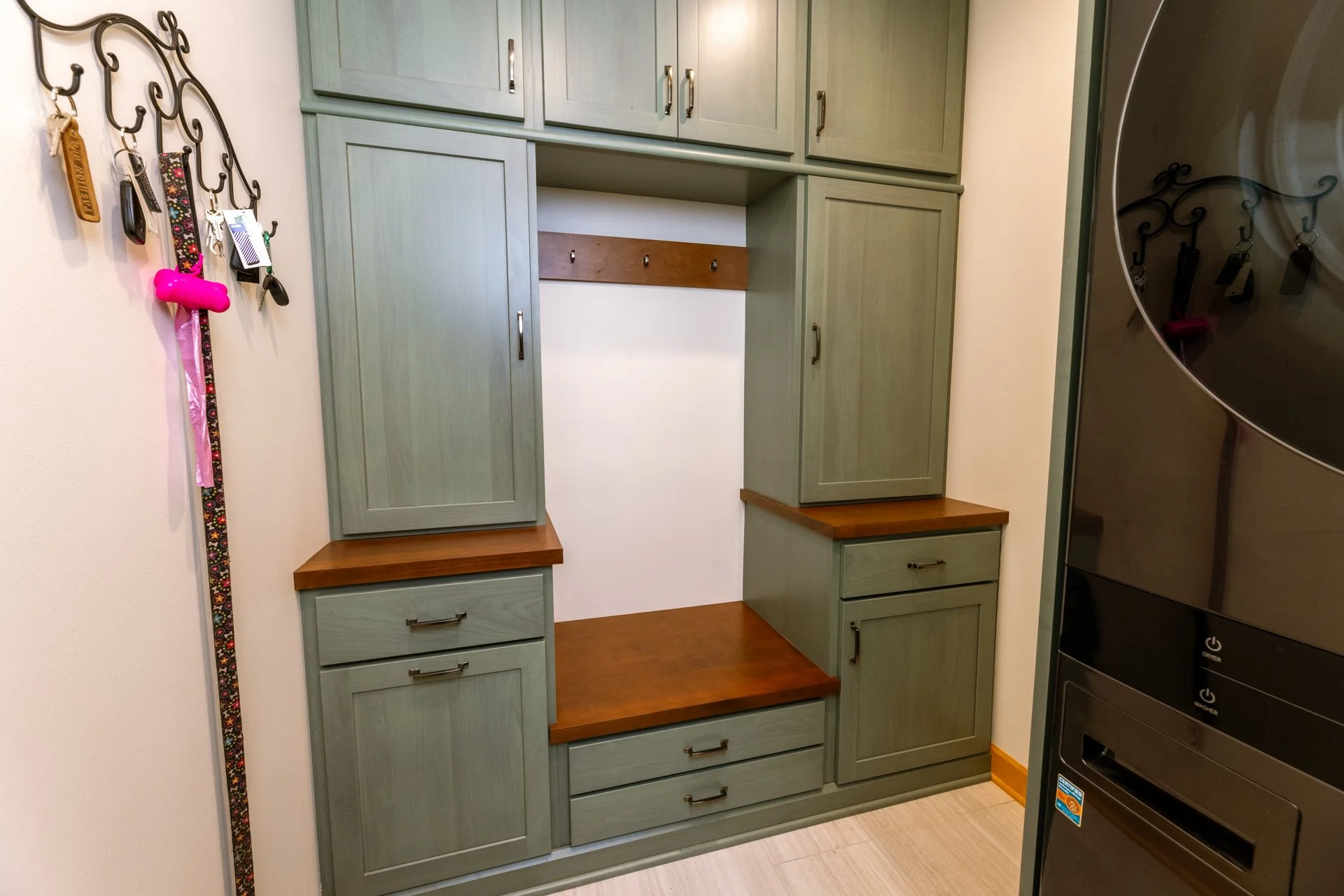 Doggie-Friendly Laundry/Mudroom — Shaeffer Design Build