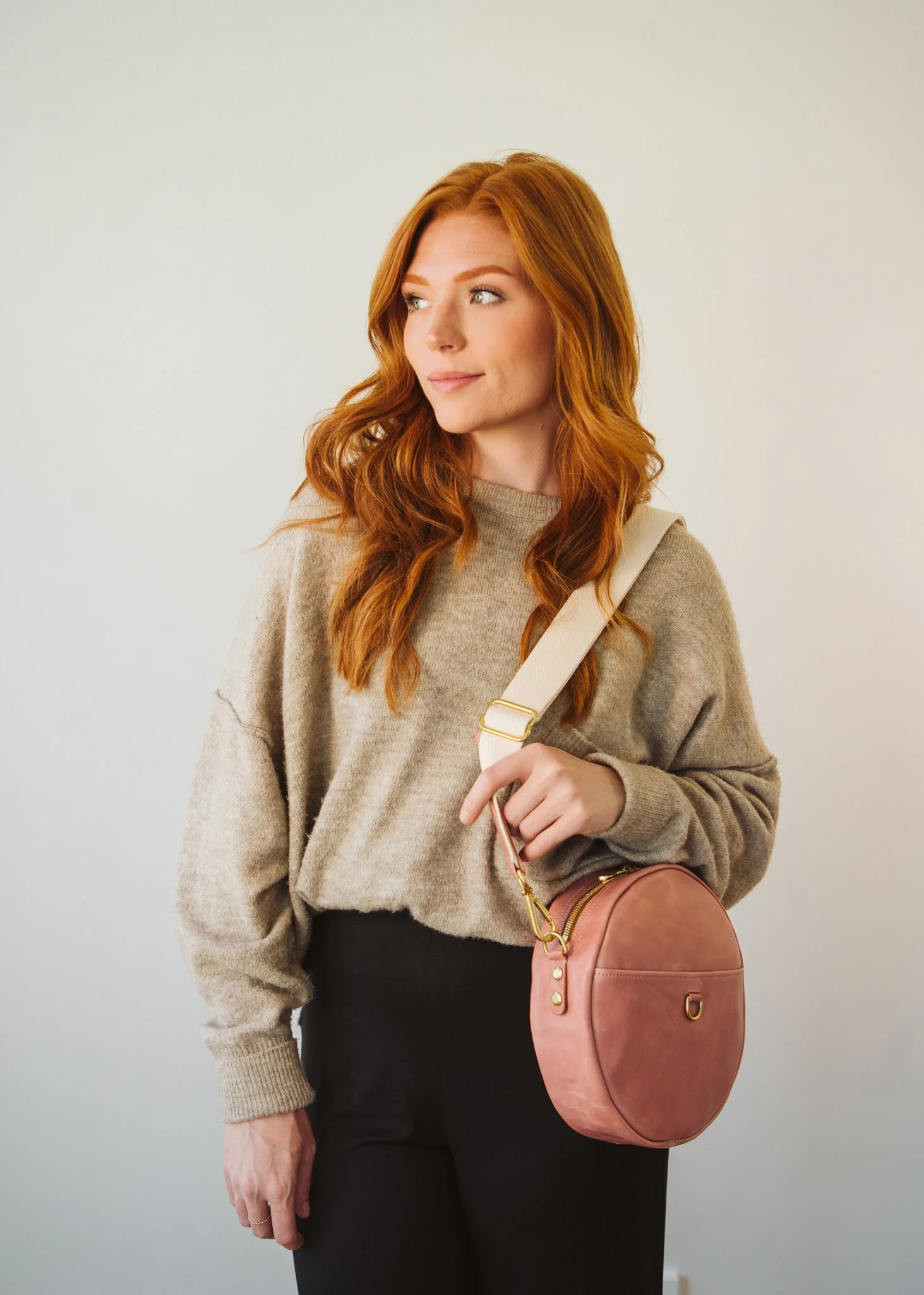 Leather Emma Bag, hip bag, crossbody — Blackburn Goods