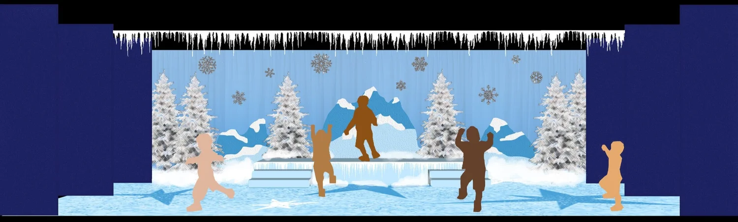 Frozen Jr., Set Design — Hailey J. Strader