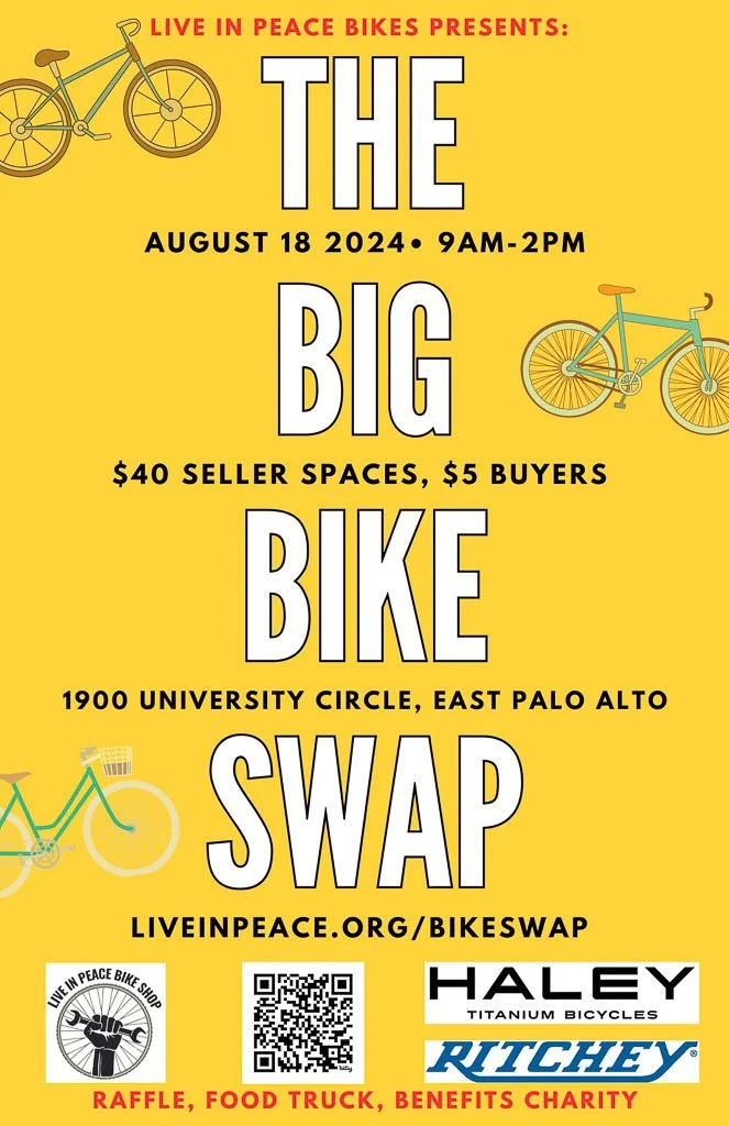 The Big Bike Swap Hosted by Live in Peace p/b Ritchey and Haley Cycles ...