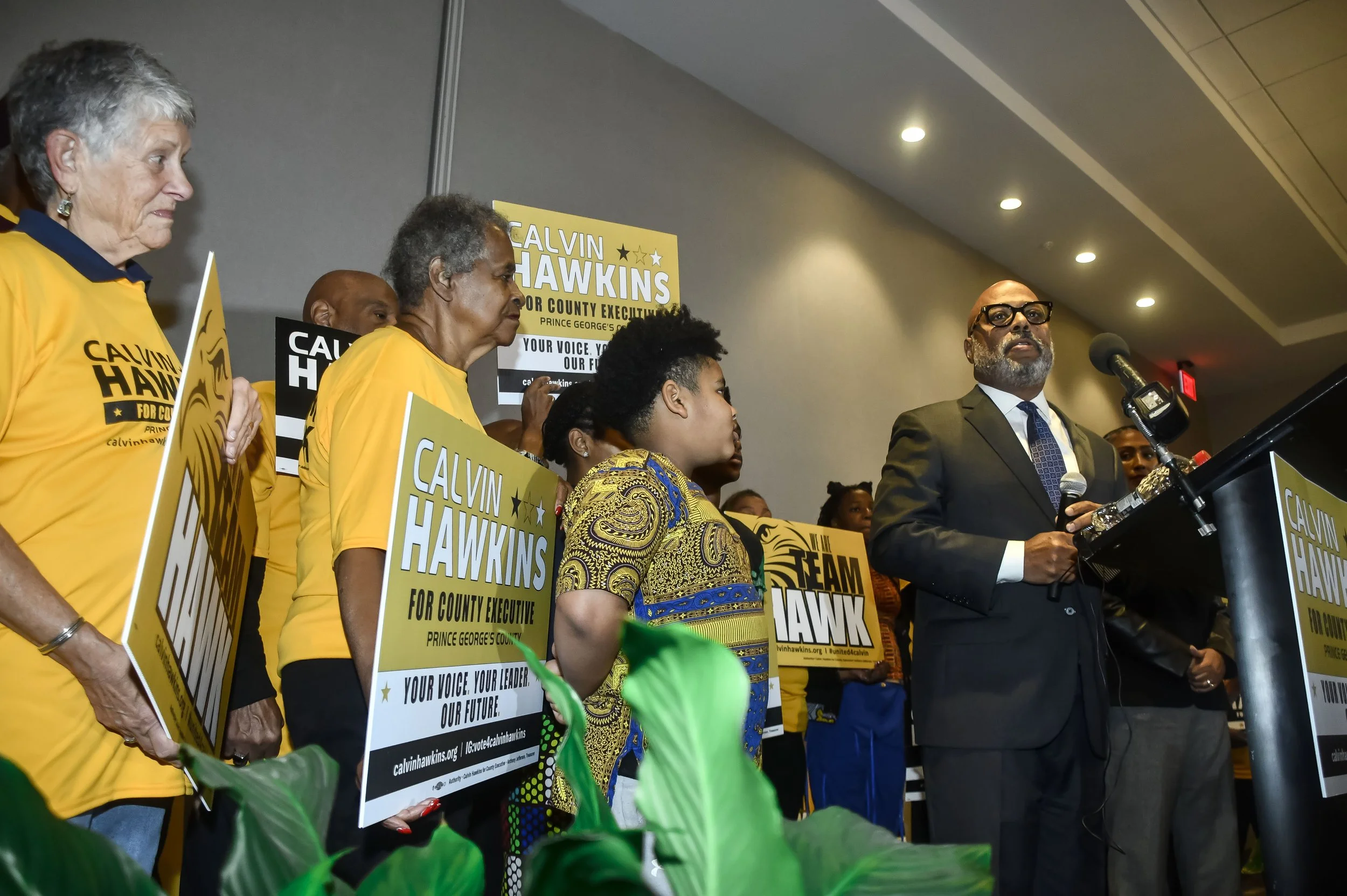 Hawkins Steps Into The Arena — Prince George's Suite