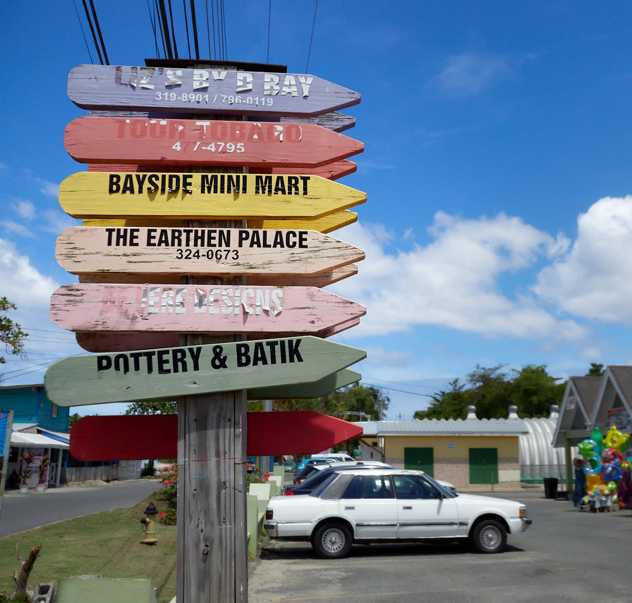 Hand-painted signs in Tobago — Mark Farrington Photography