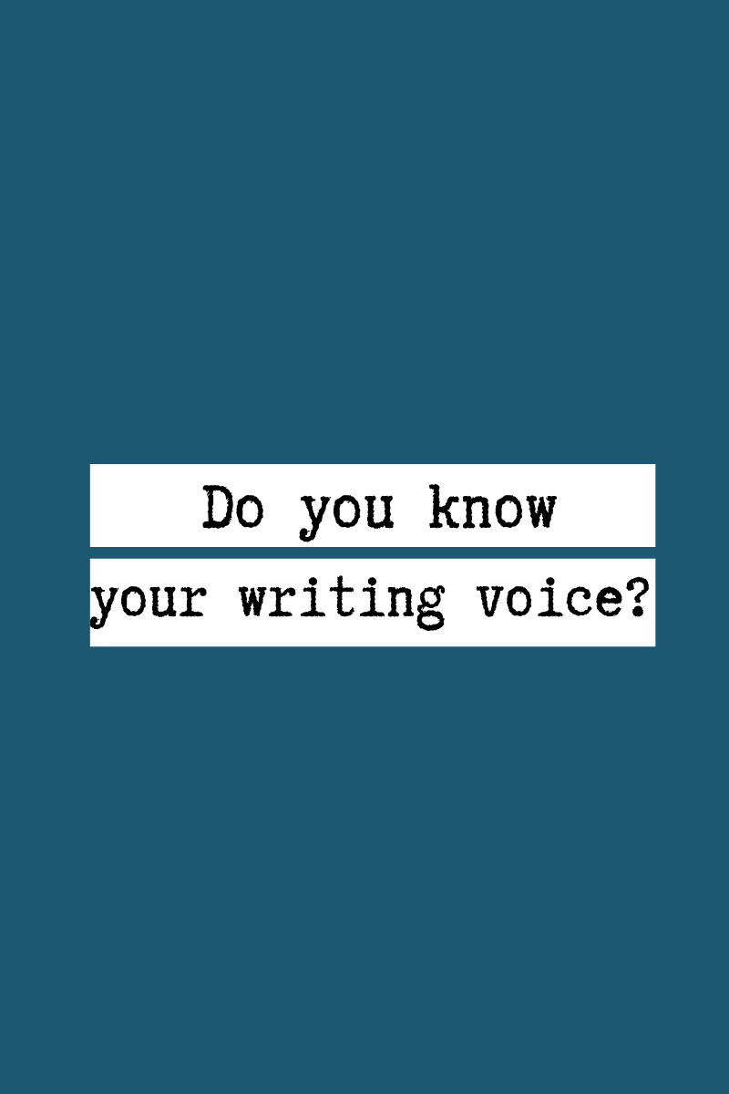 To find your writing voice... — Writing Unfiltered