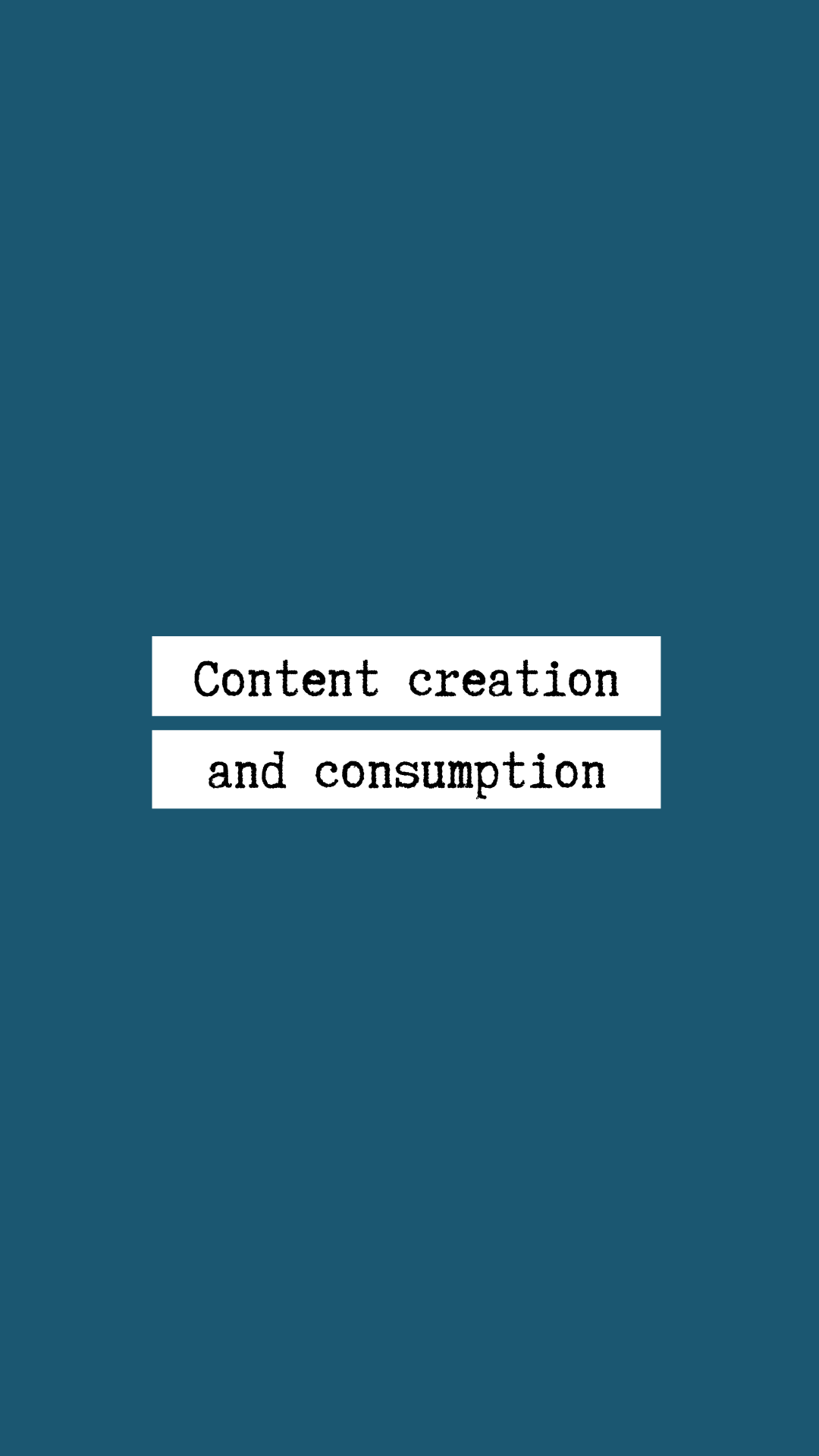 The Surprise Relationship Between My Content Consumption And Creation