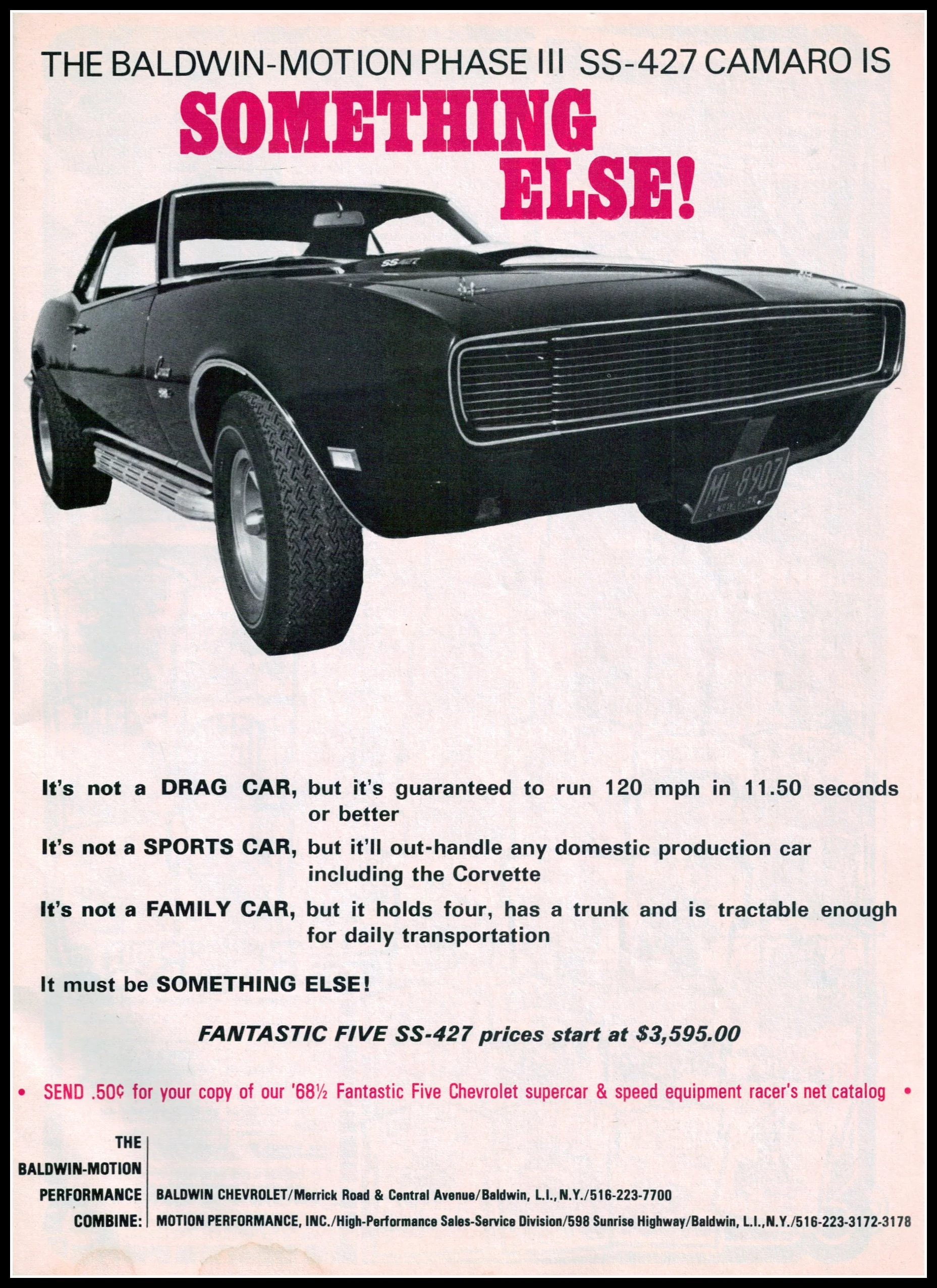 Classic Camaro Car Ads | Original Collection — Tunnel Ram