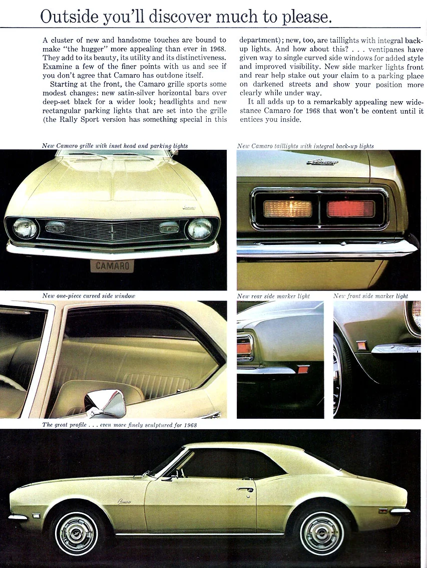 Classic Camaro Car Ads | Original Collection — Tunnel Ram