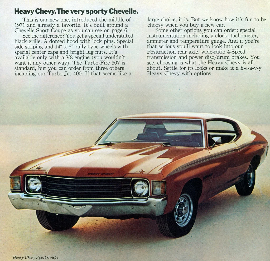Classic Chevelle Car Ads | Original Collection — Tunnel Ram