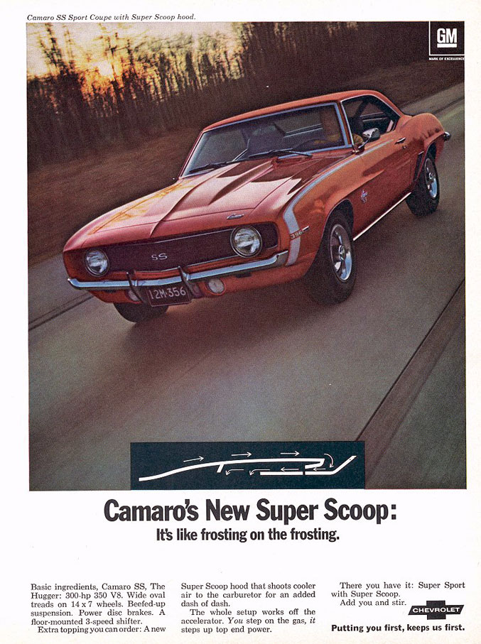 Classic Camaro Car Ads | Original Collection — Tunnel Ram
