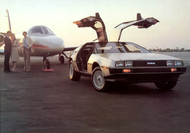Classic DeLorean Car Images | Original Collection — Tunnel Ram