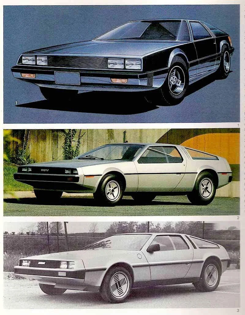 Classic DeLorean Car Images | Original Collection — Tunnel Ram