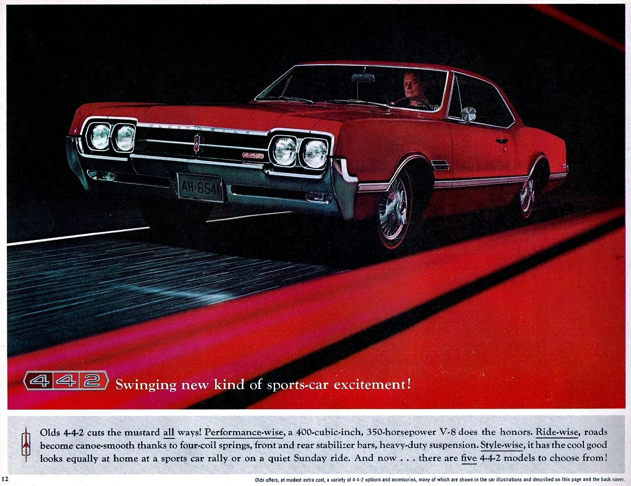 Oldsmobile Muscle Car Ads: 442, W-30 & W-Machines | Tunnel Ram — Tunnel Ram
