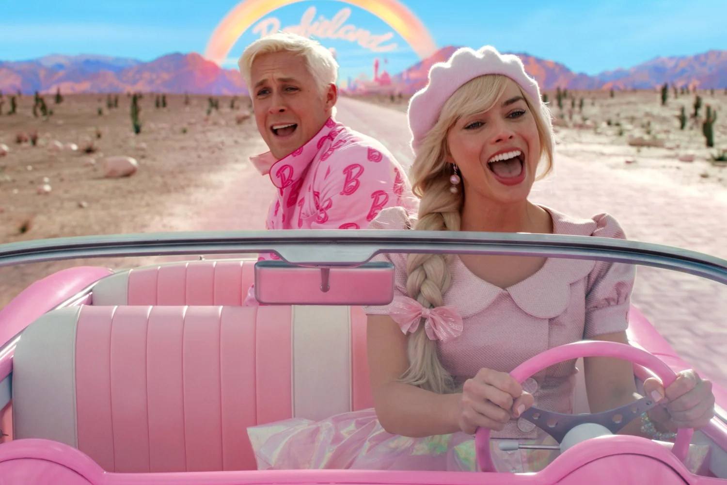 The Barbie movie car: Corvette — Tunnel Ram