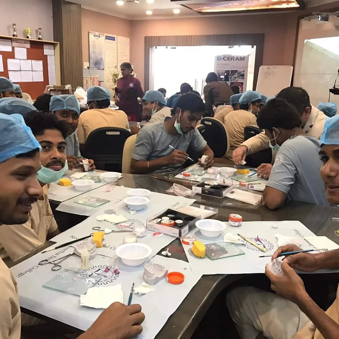 G-Ceram: Hands on Ceramic Layering Workshop. — dentistry @ saveetha