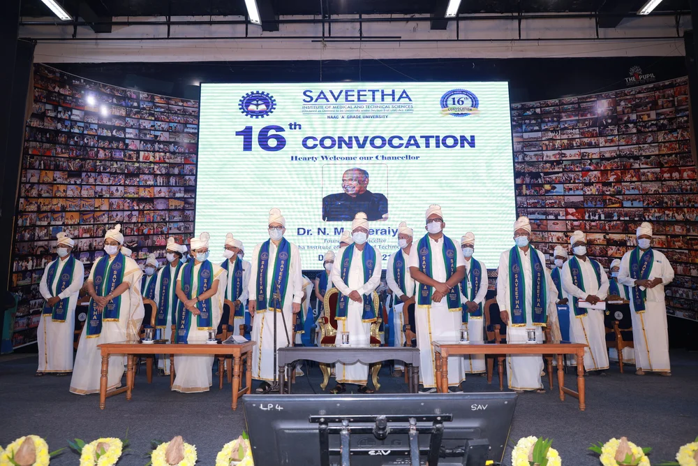 SIMATS- Sixteenth Convocation 2021 — dentistry @ saveetha