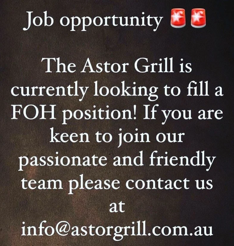 Best Restaurant in Hobart | Astor Grill