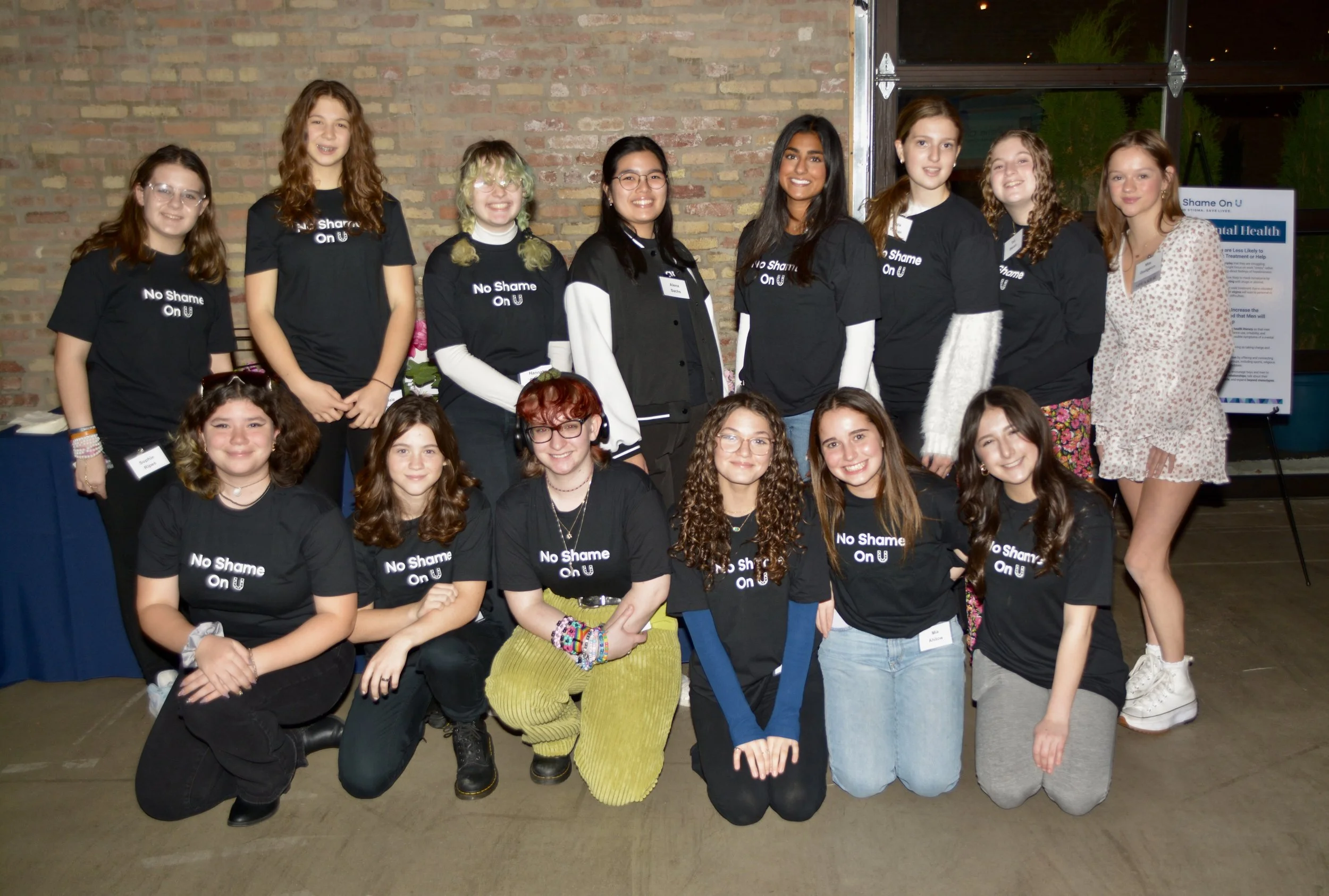 No Shame On U — Teen Leadership Board