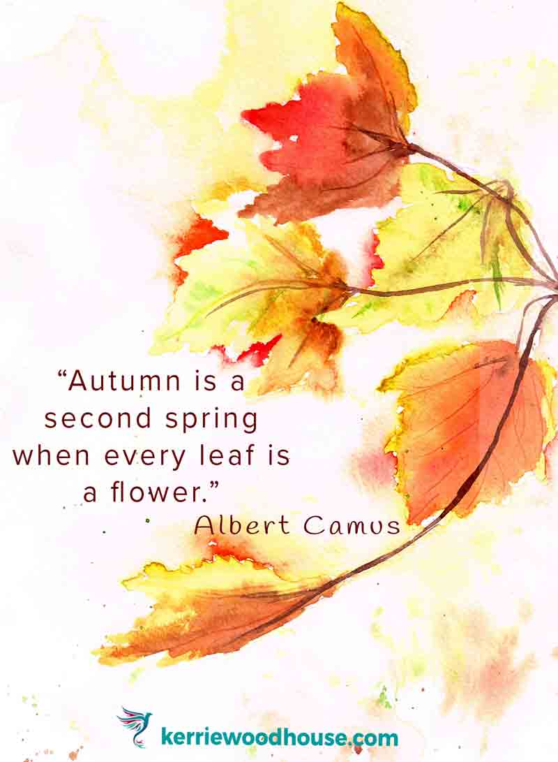 Autumn Watercolour Paintings (and a cute surprise) — Kerrie Woodhouse ...