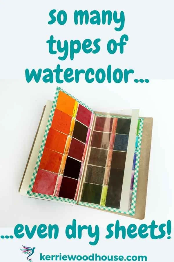 12 types of watercolour and counting... — Kerrie Woodhouse - Easy ...