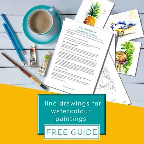 Line Drawings - Kerrie Woodhouse - Easy, Expressive Watercolour for ...