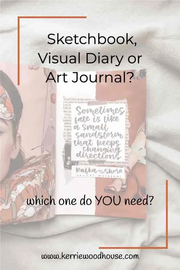 Sketchbook, visual diary or art journal? — Kerrie Woodhouse - Easy ...