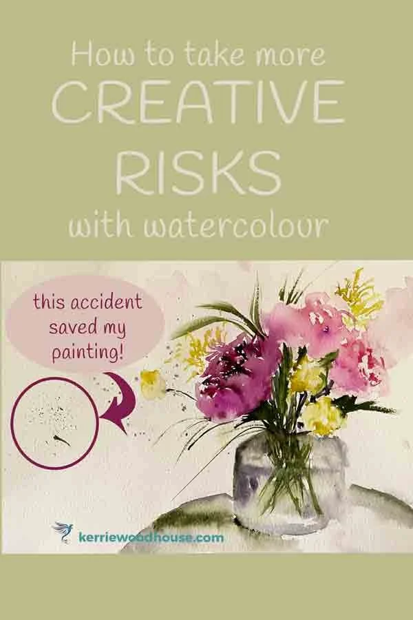 How to Embrace Creative Risks in Watercolor Painting — Kerrie Woodhouse ...