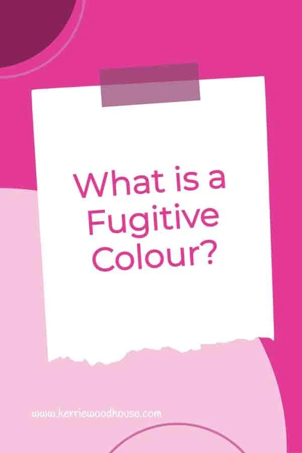 Should You Paint with Fugitive Watercolours? — Kerrie Woodhouse - Easy ...