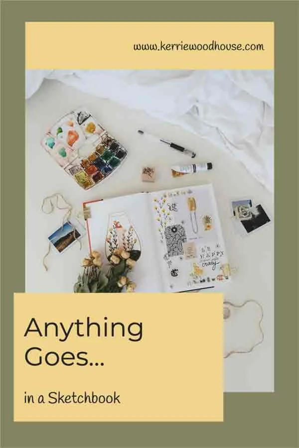 Sketchbook, visual diary or art journal? — Kerrie Woodhouse - Easy ...