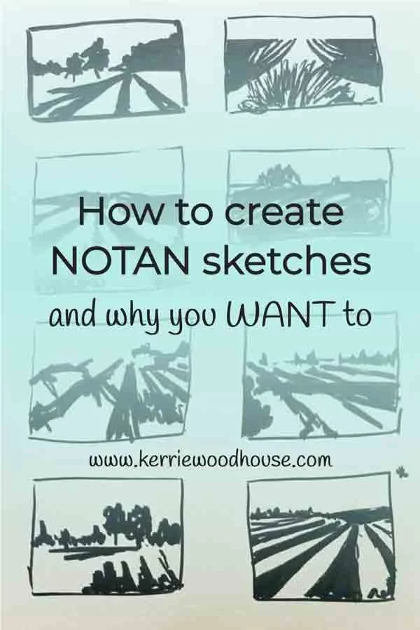 Improve Your Watercolour Paintings with Notan Sketches (here’s how ...