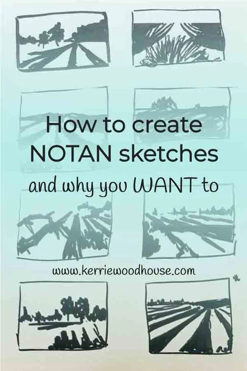 Improve Your Watercolour Paintings with Notan Sketches (here’s how ...