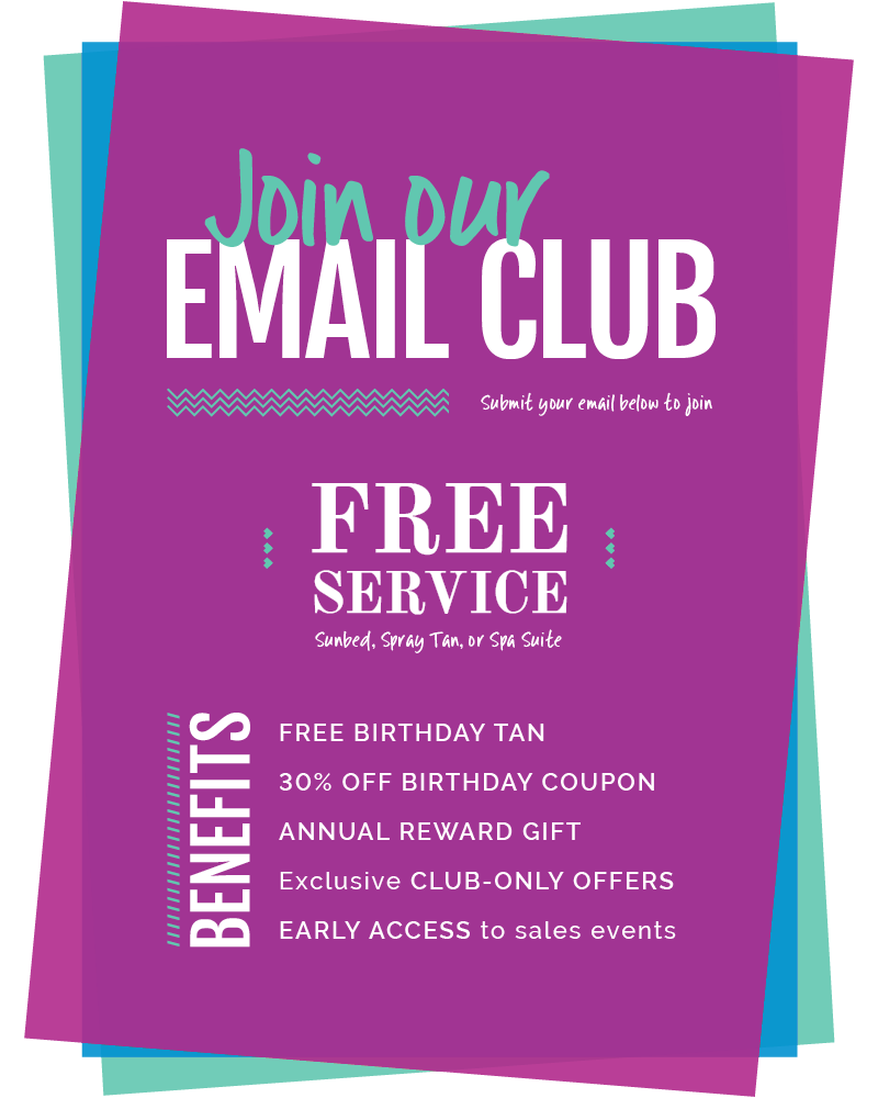 Email Club — Seattle Sun Tan