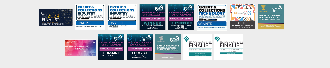 Award-Winning Debt Collection and Enforcement Agency