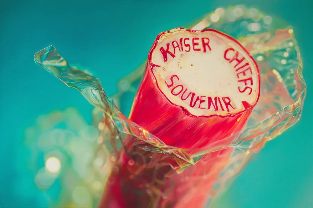 Kaiser Chiefs Album cover painted by me — SARAH GRAHAM