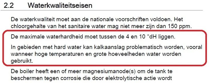 Garantie op je warmtepompboiler of cv-ketel kan vervallen met een ...