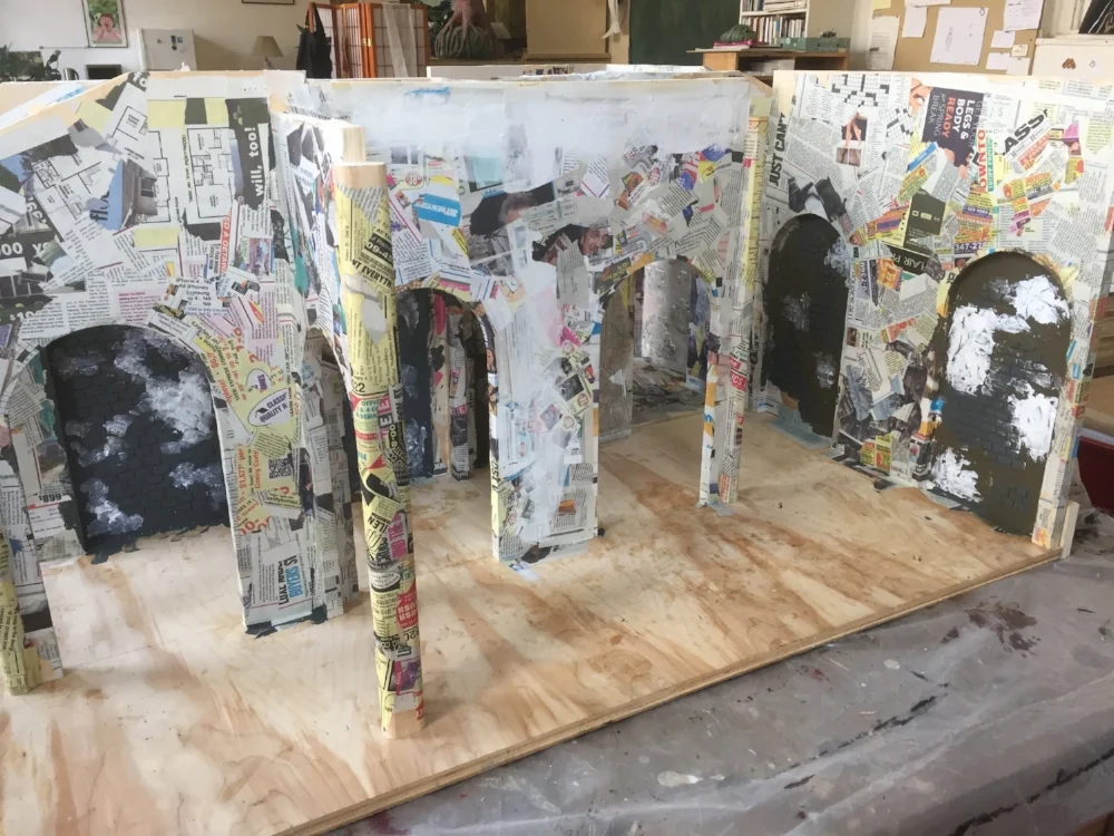 Studio News from John, Part 13: Anatomy of a Set - Art Gallery — Signe ...