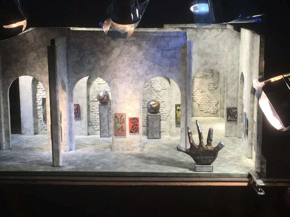 Studio News from John, Part 13: Anatomy of a Set - Art Gallery — Signe ...