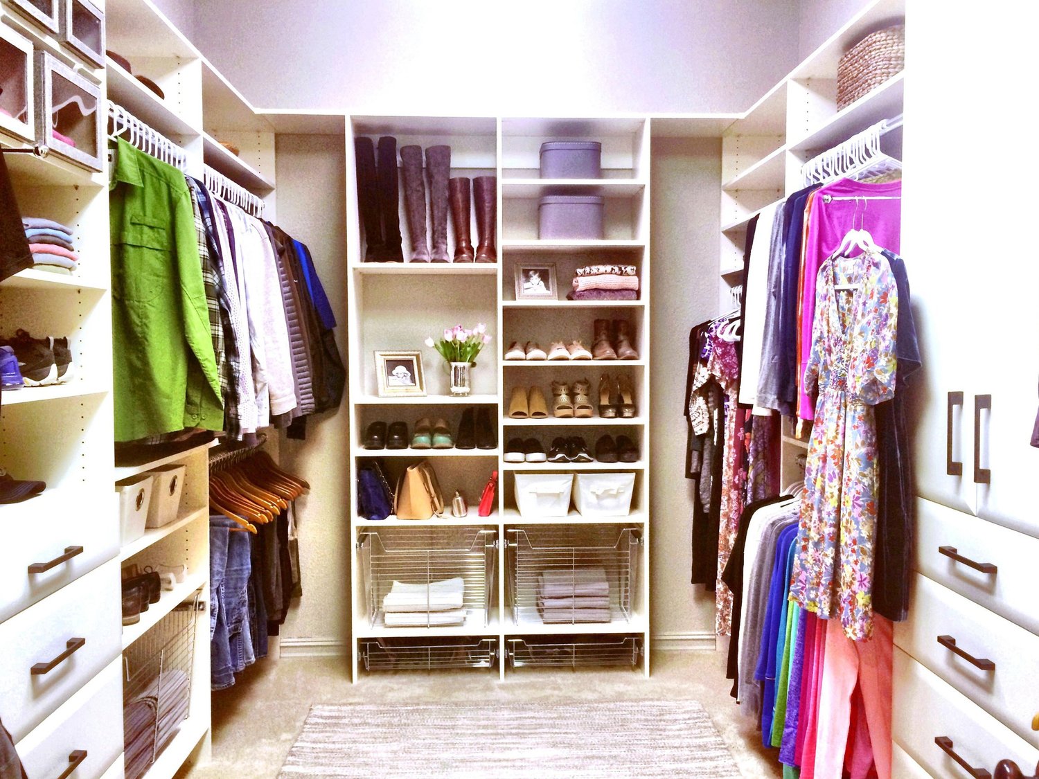 Walk In Closet Design Organizers