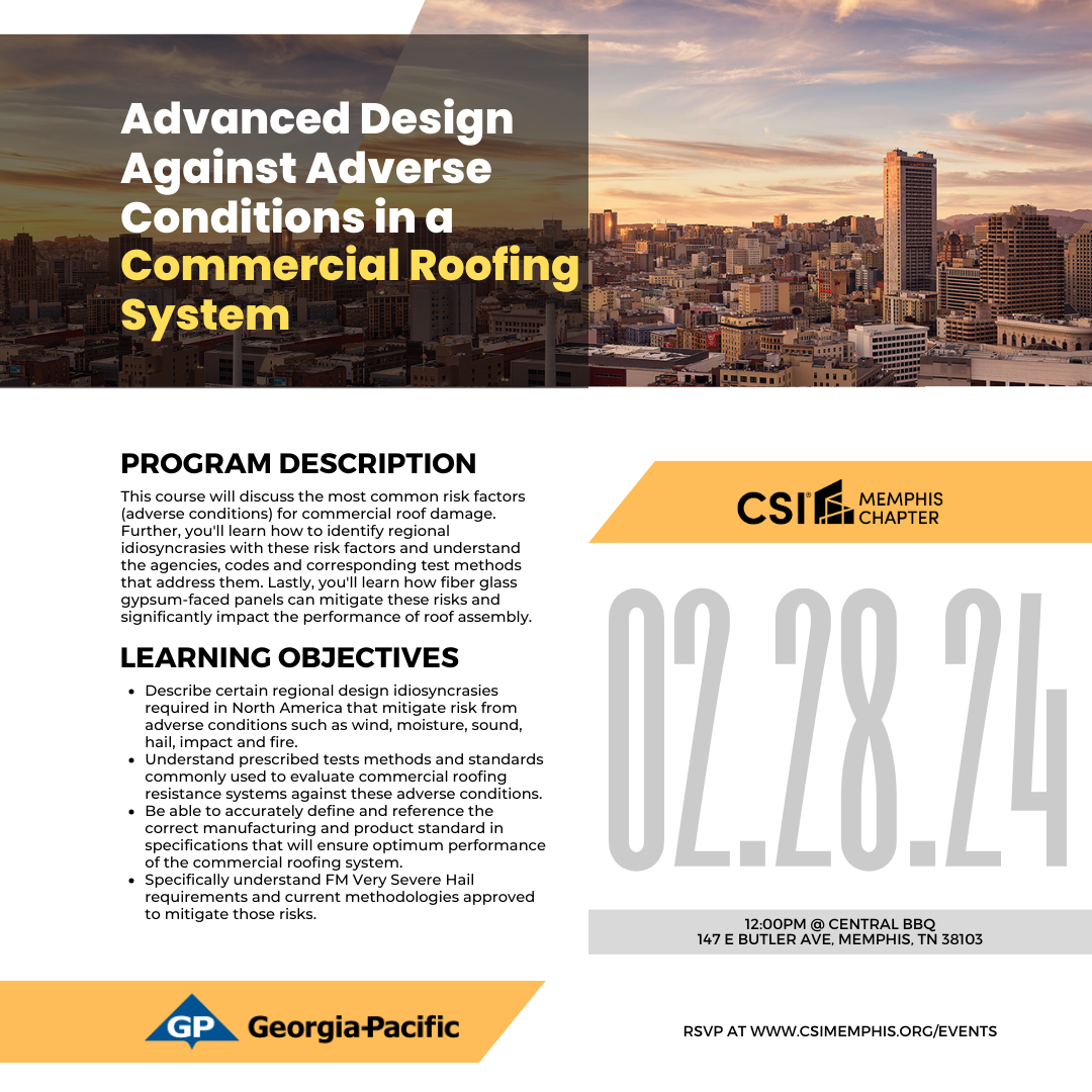 Events — CSI Memphis