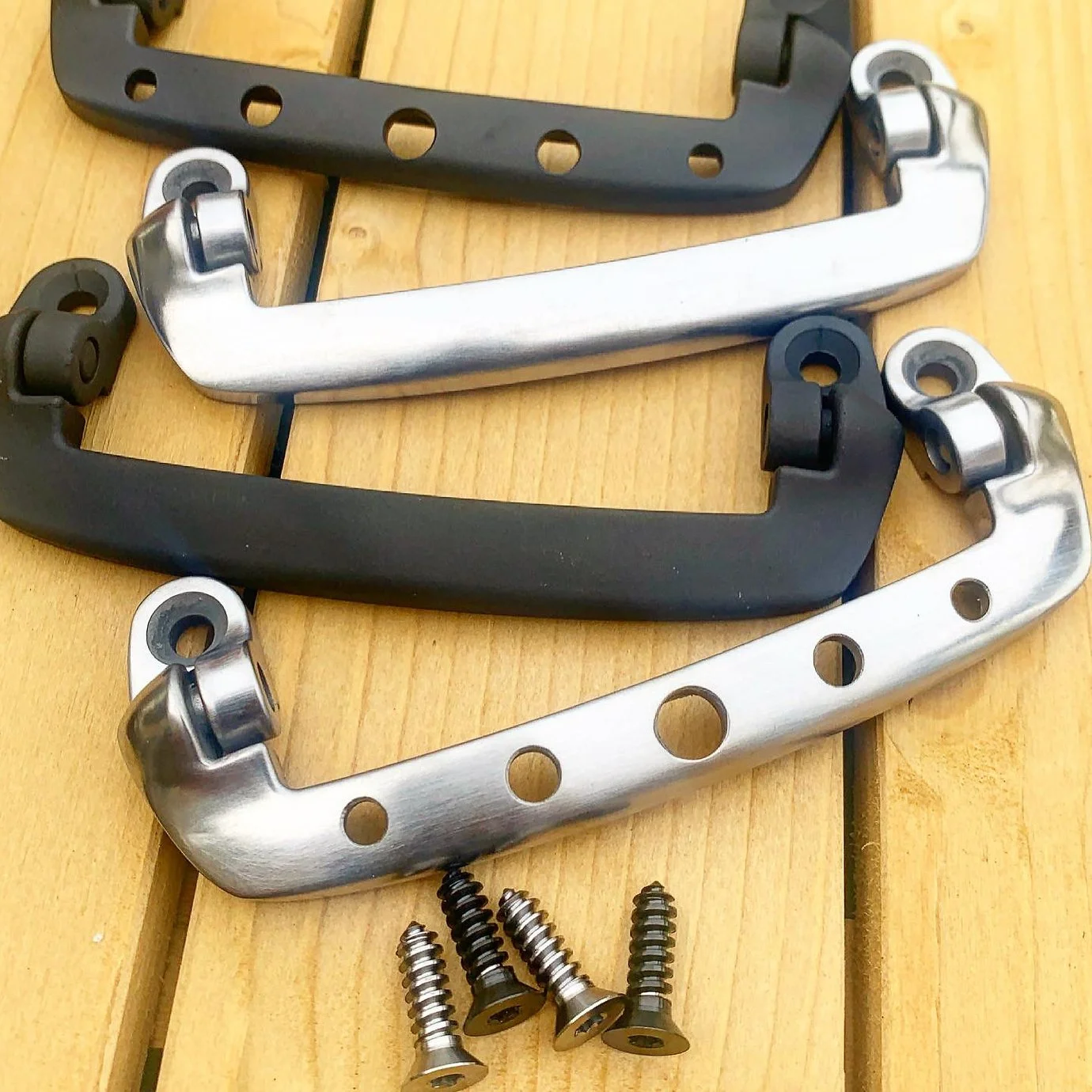 Titanium Interior Door Handles — Stuttgart Classica UK
