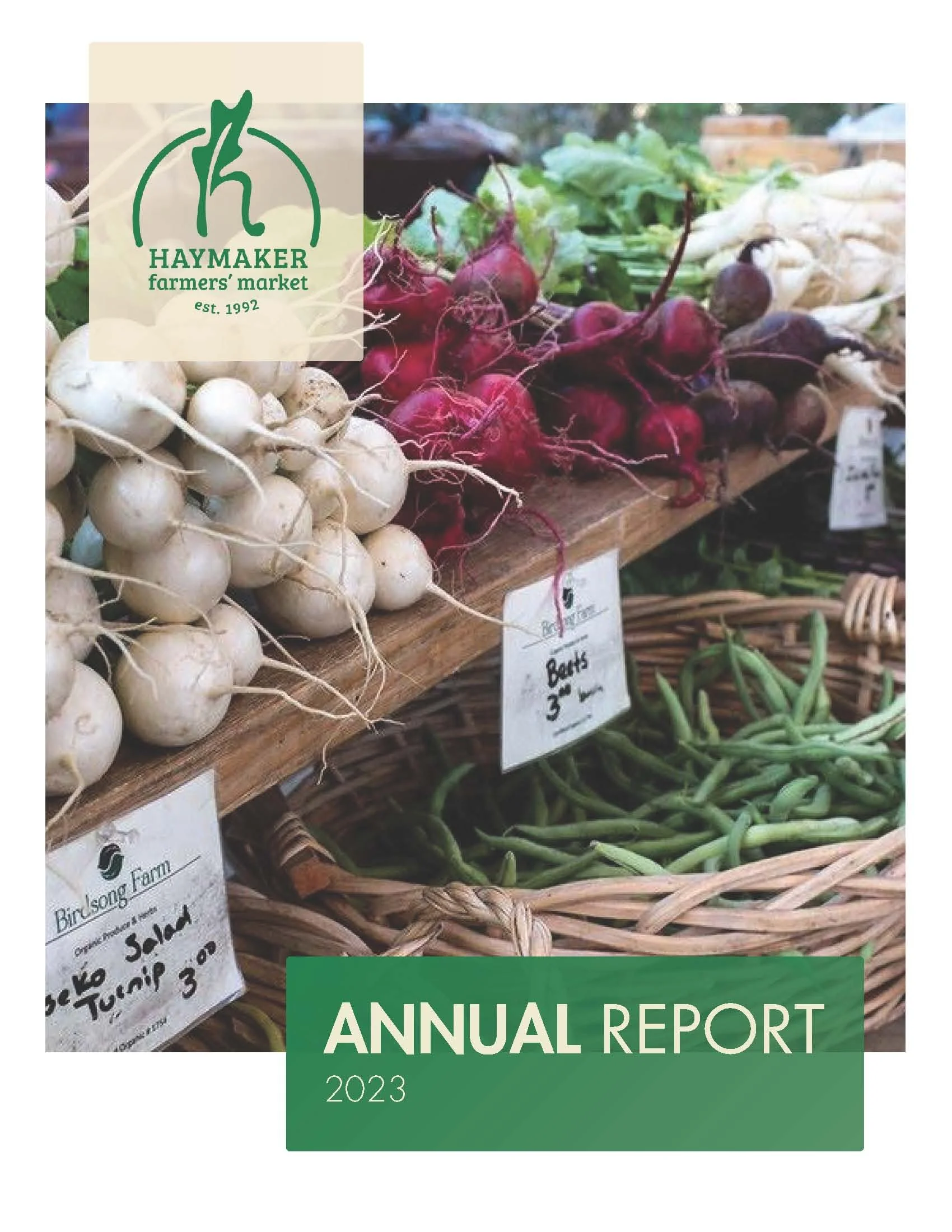 Annual Reports — Haymaker Farmers' Market