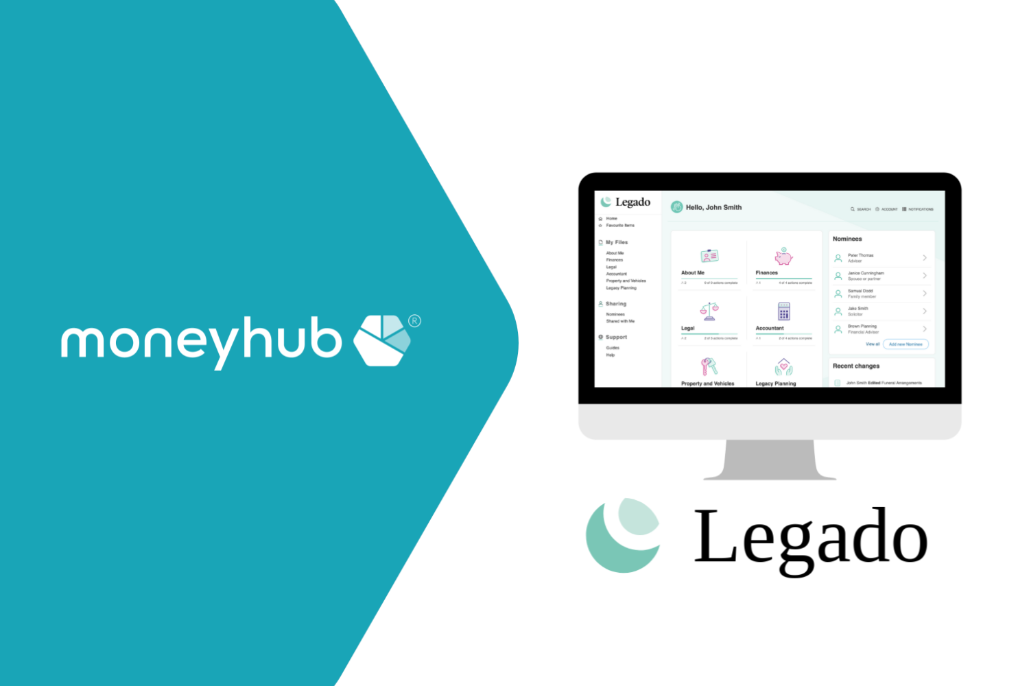 Moneyhub partners with Legado for secure Digital Vault storage — Moneyhub
