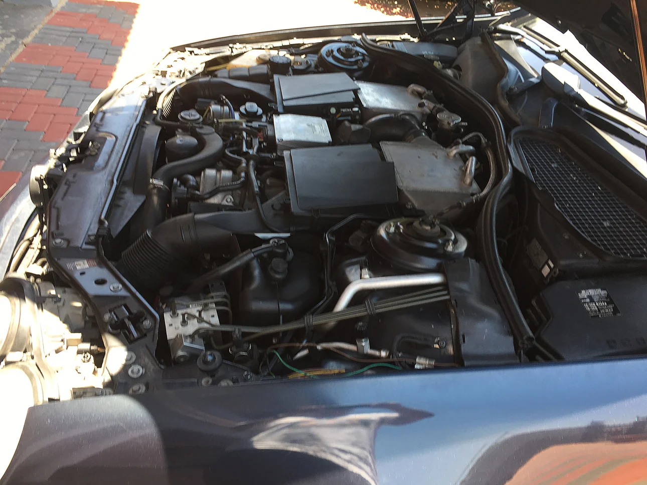 Diagram Of Cl600 Engine Block Mercedes Cl600