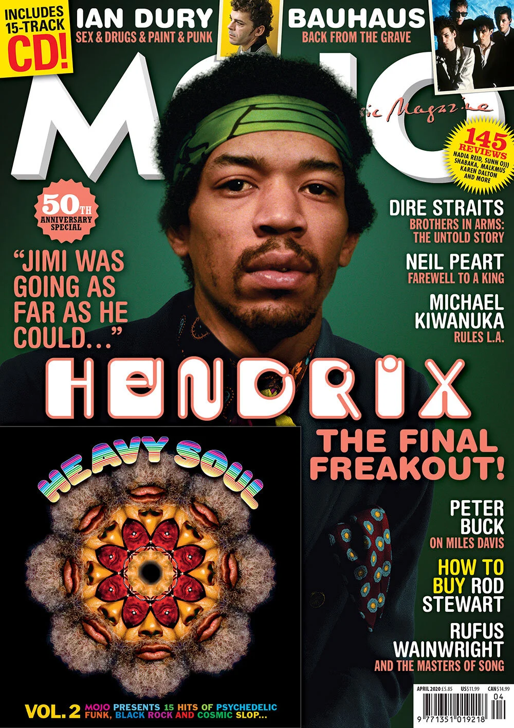 MOJO 317 – April 2020: Jimi Hendrix — Mojo