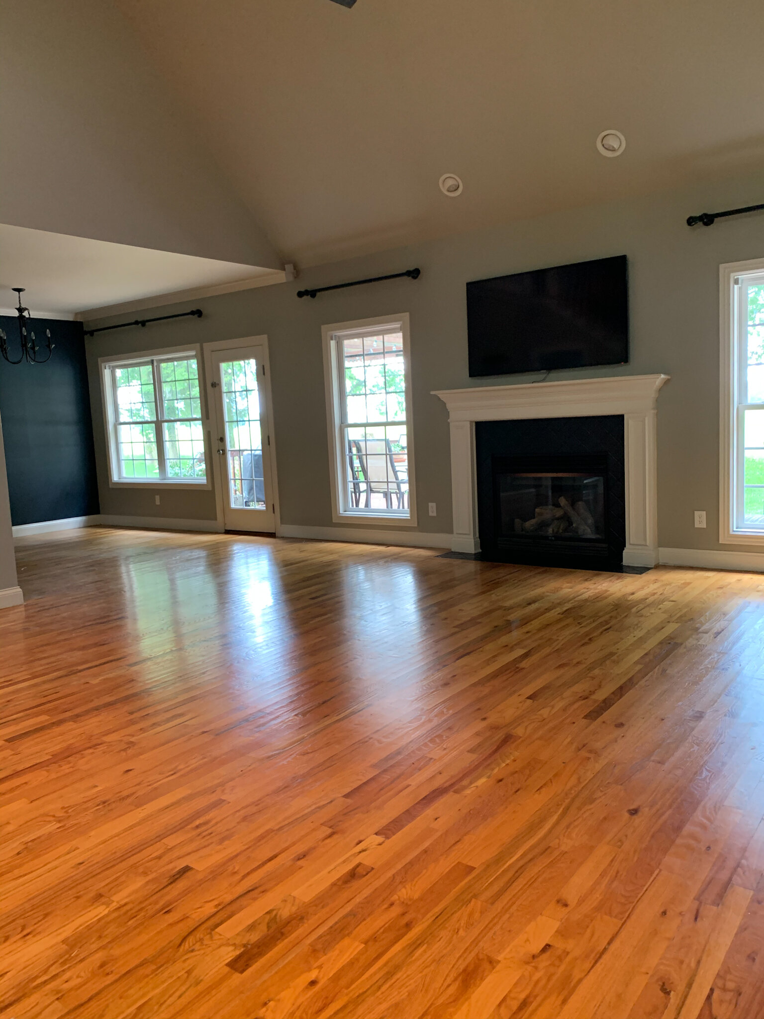 There's more than one way to deal with an orange floor. Sometimes we go ...