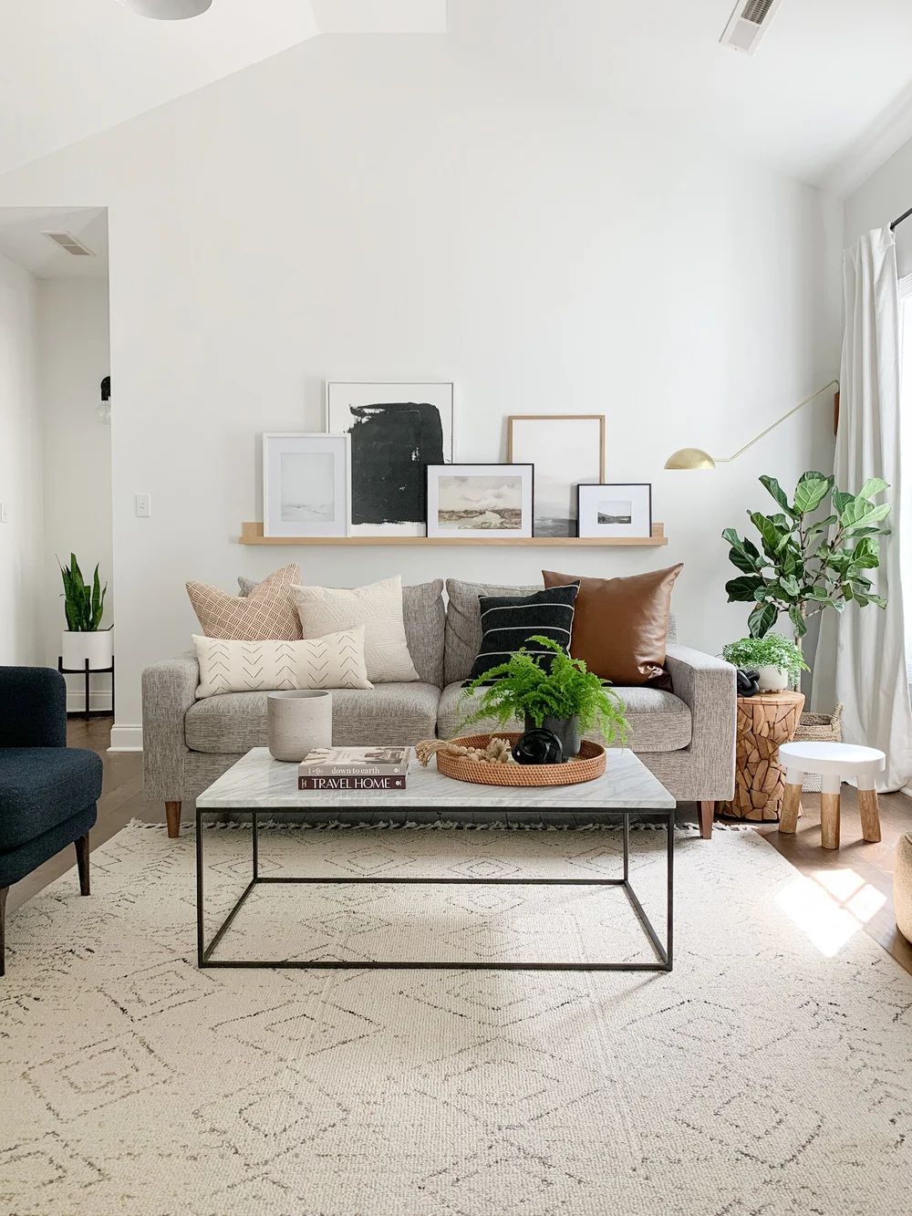an art ledge diy — The Hardwood Co.
